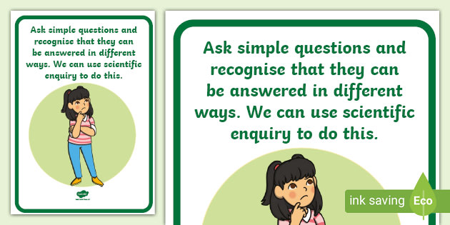 KS1 Scientific Enquiry Posters (teacher made)