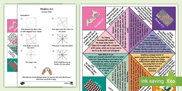 Modern Art Fortune Teller