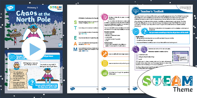 Chaos at the North Pole: Primary 3 Challenge Pack