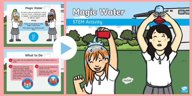 Magic Water PowerPoint (teacher made)