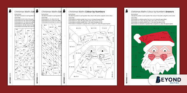 Christmas Maths Worksheets | twinkl.com.au
