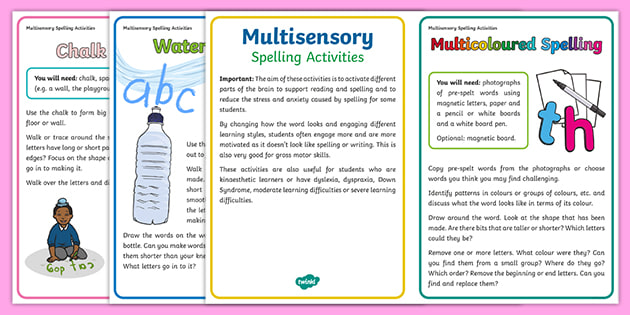 What is multisensory learning? - Twinkl Digest Education News