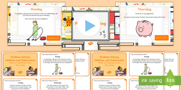Week 11 - Problem Solving - One a Day - Resource Pack