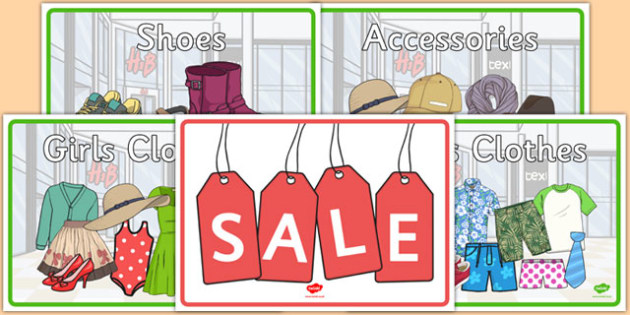 Clothes Shop Posters teacher Made clothes-shop-posters-teacher-made
