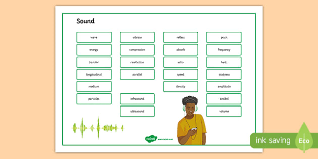 Sound Word Mat