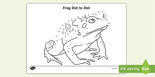👉 Frog Dot to Dot