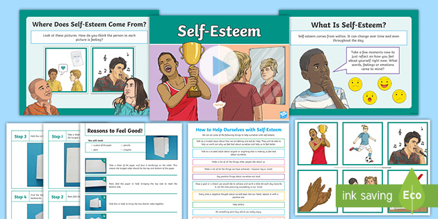 PSHE and Citizenship Self-Esteem Home Learning Pack 7-9
