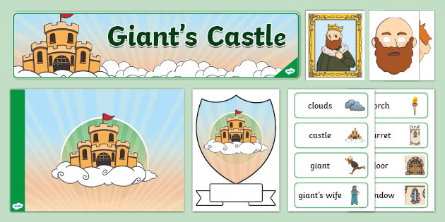 Jack and the Beanstalk Giant's Castle Role-Play Pack