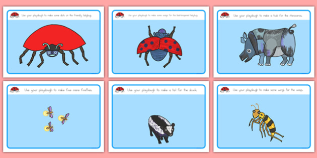 The Grouchy Ladybug Playdough Mats - usa, america, the grouchy ladybug