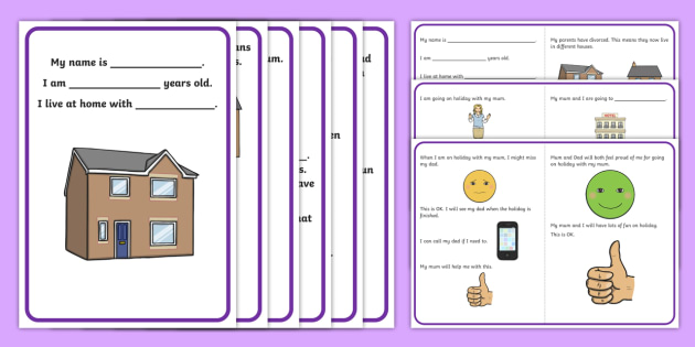 Going on Holiday with My Mum Social Situation (teacher made)