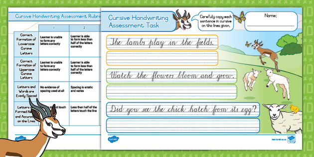 Cursive Handwriting Resources | twinkl.co.uk