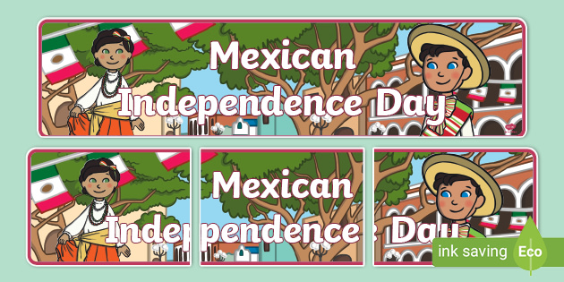 Mexican Independence Day Banner | Download & Print | Twinkl
