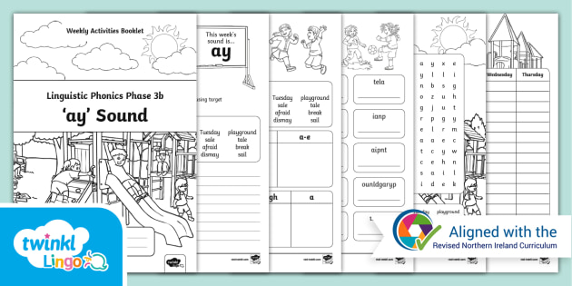 'ay' Sound Phonics Resources | twinkl.co.uk