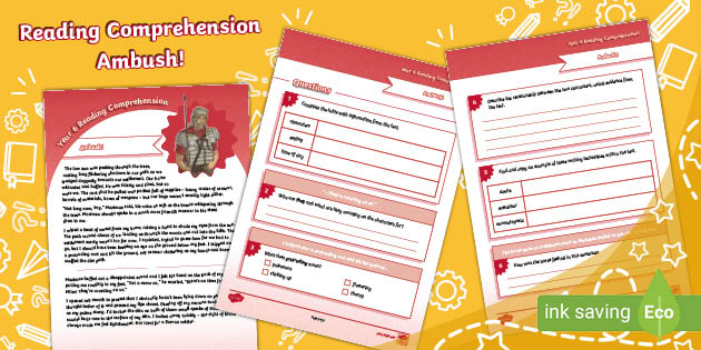 Reading Comprehension Activities | twinkl.co.uk