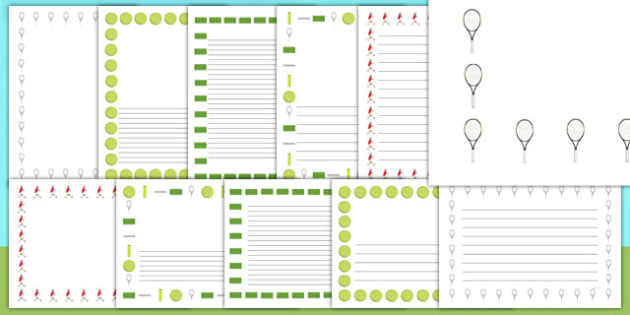 Wimbledon Full Page Borders