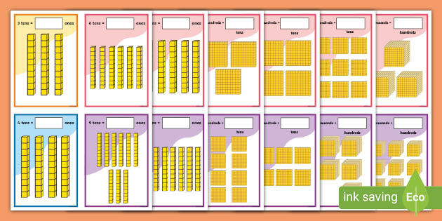 Counting to Rename Place Values (teacher made)