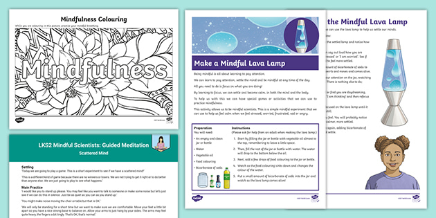 Mindfulness Activity Pack for Children | Twinkl Wellbeing