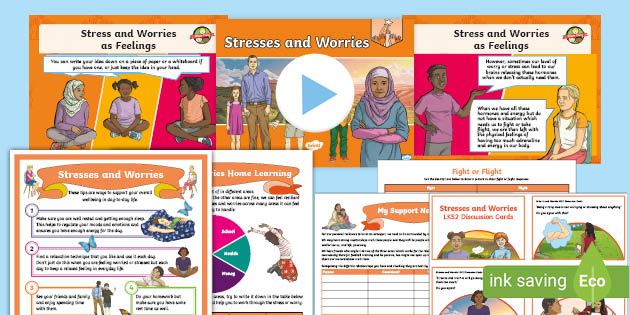 Stress and Worry Activities Pack | LKS2 PSHE | Twinkl Life