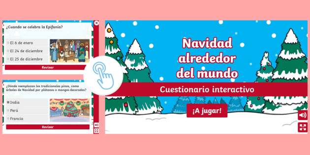 Cuestionario interactivo: Navidad alrededor del mundo