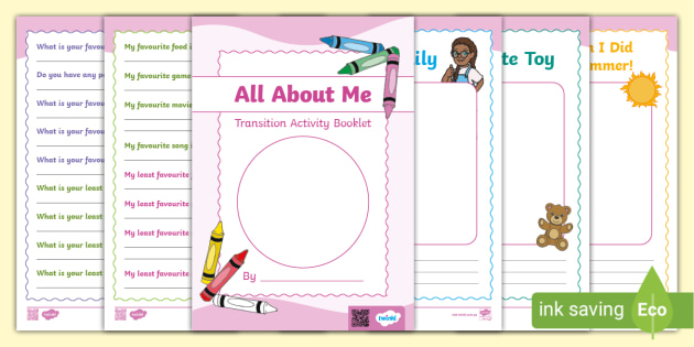 All About Me Transition Activity Booklet (teacher made)