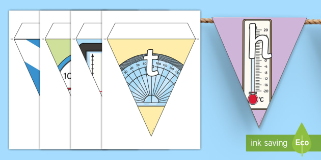 Maths Week Scotland Display Bunting (teacher made)