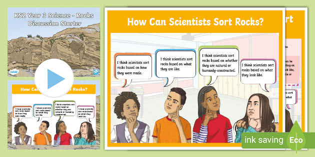 KS2 Year 3 Rocks Science Discussion Starter (teacher made)