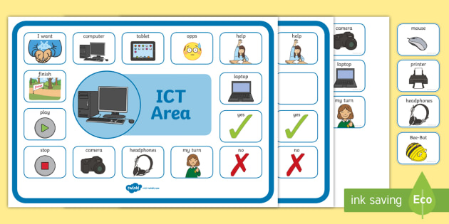 👉 EYFS Technology Area Communication Mat (teacher made)