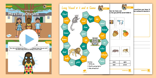Long Vowel Classroom Activities