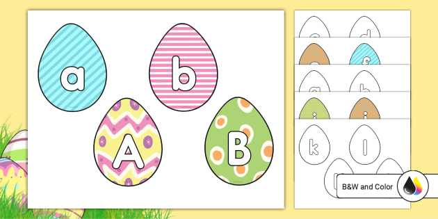 Easter Egg Letter Matching | Twinkl USA Resources