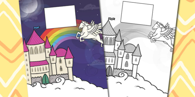 Fairytale Themed Calendar Template