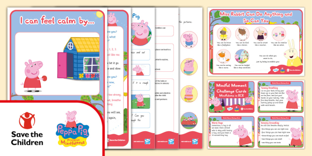 FREE! - A Month of Mindfulness with Peppa Pig Resource Pack (ECE)