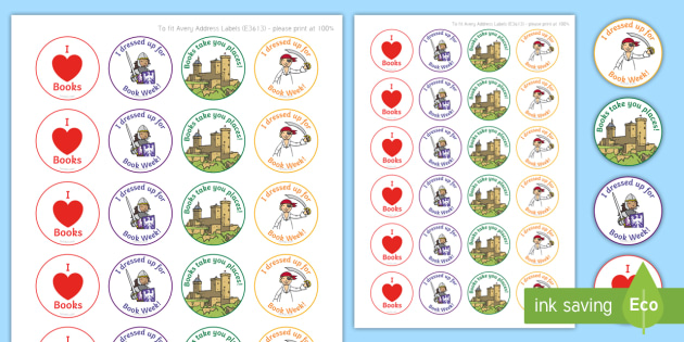 CBCA Book Week Reward Stickers - Australia (teacher made)