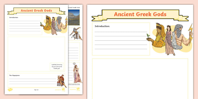 Ancient Greek Gods History • Twinkl.com.au