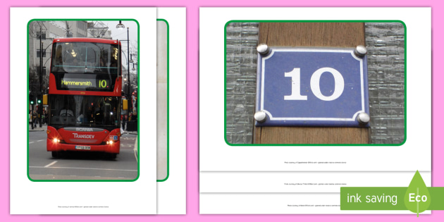 All about the Number '10' Display Photo Pack (teacher made)