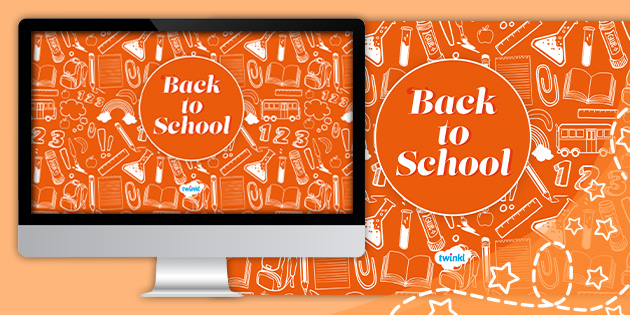 Back to School Desktop Screensaver