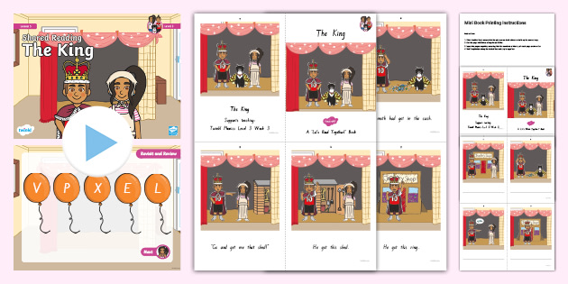 Phonics 'sh, th, th, ng' Lesson Pack Level 3 Week 3 Lesson 5