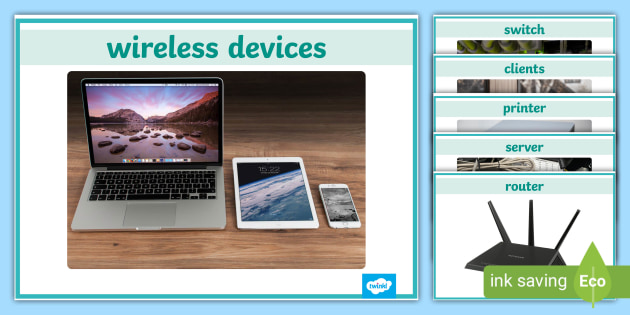 KS2 Computer Network Photograph Display Posters - computing