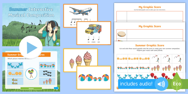 Summer Musical Composition Resource Pack (teacher made)
