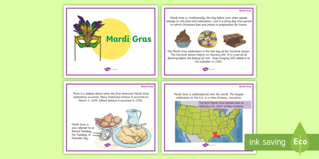 Mardi Gras Display Poster | Resources (teacher made)