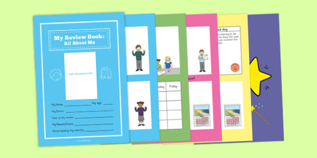 All About Me Book for Person Centred Review (teacher made)