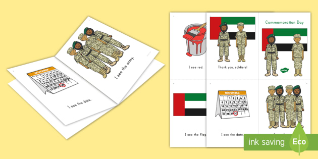 Commemoration Day Emergent Reader