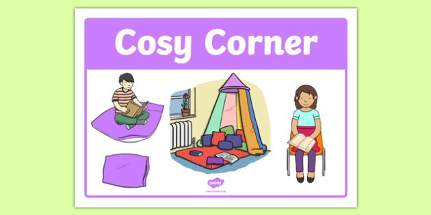 Cozy Corner Display Poster (teacher made)