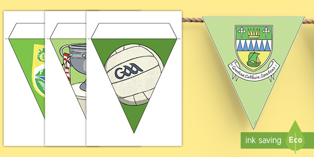 County Kerry GAA Display Bunting