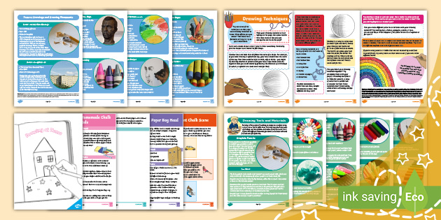 Drawing: Art and Design Technique Pack (Ages 5 - 11)