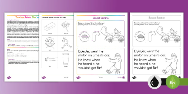 Phonics Canada: The 'er' Sound (teacher made)