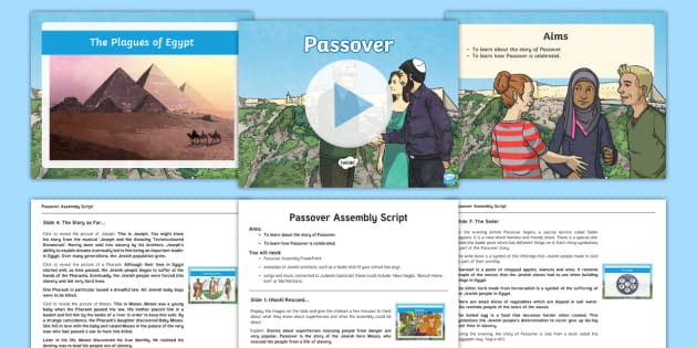 KS2 Passover Assembly Pack (teacher made)