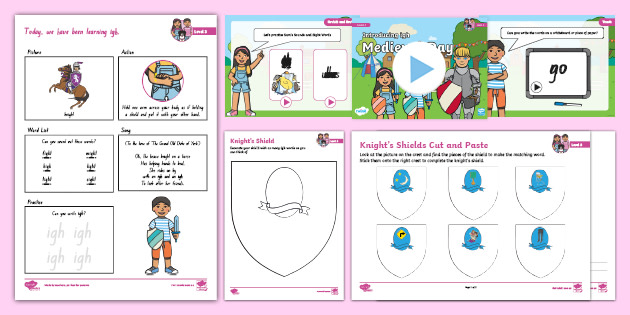 Twinkl Phonics 'igh' Lesson Pack - Level 3 Week 4 Lesson 3