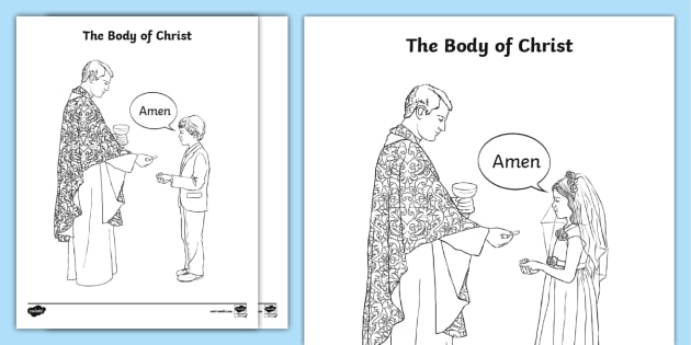 jesus christ coloring pictures