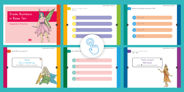 3rd Grade Numbers in Base Ten Assessment Practice Quick Quiz