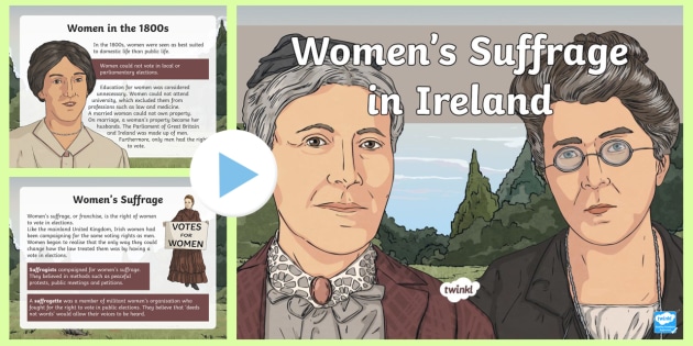 Women's Suffrage in Ireland PowerPoint